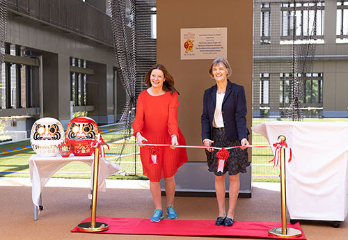 UK Education Secretary opens Sky Pitch at BST new Primary Campus | By ...